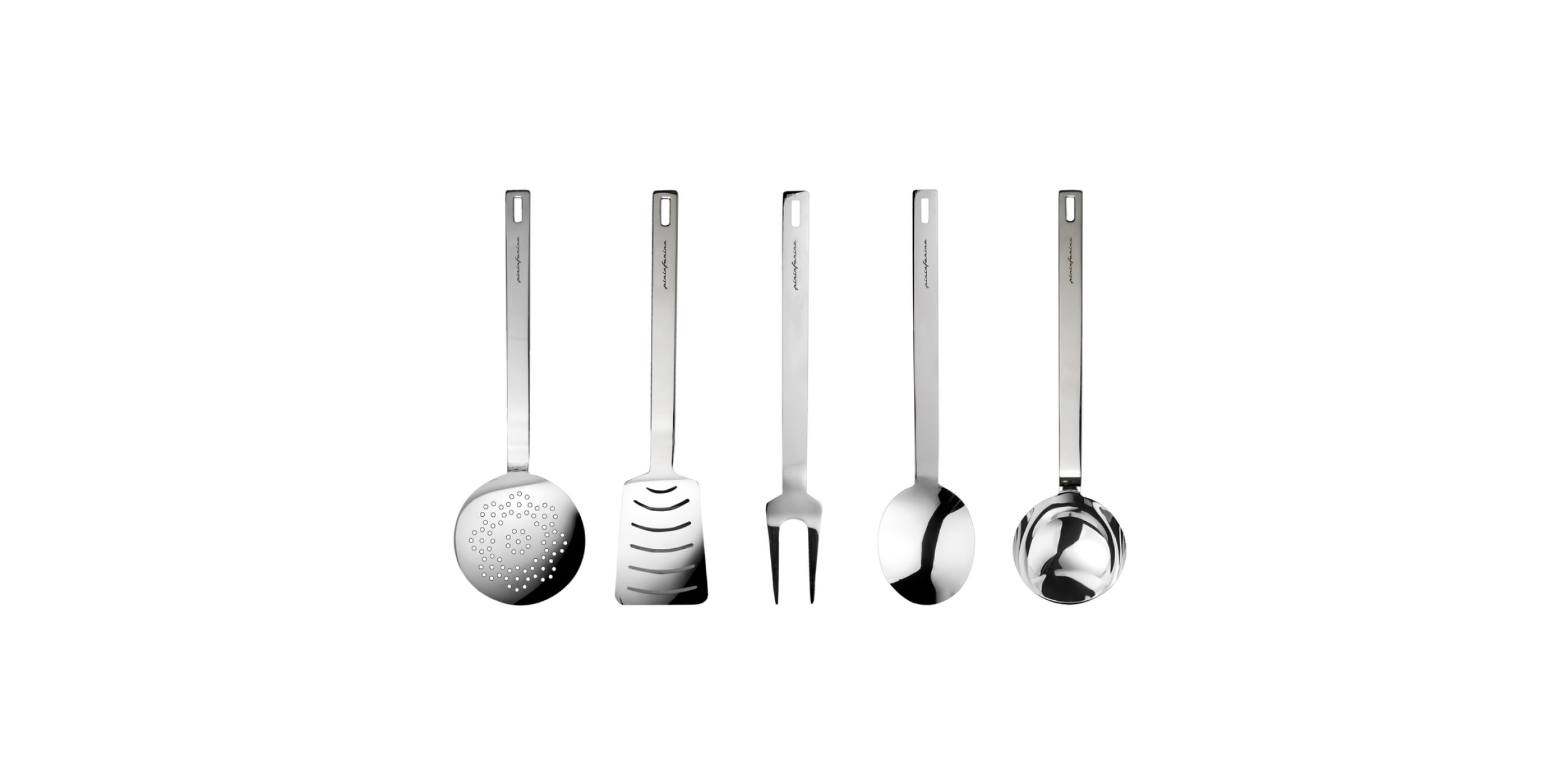 Kitchen set 5pcs with loop STILE - Stile by Pininfarina - Cookware