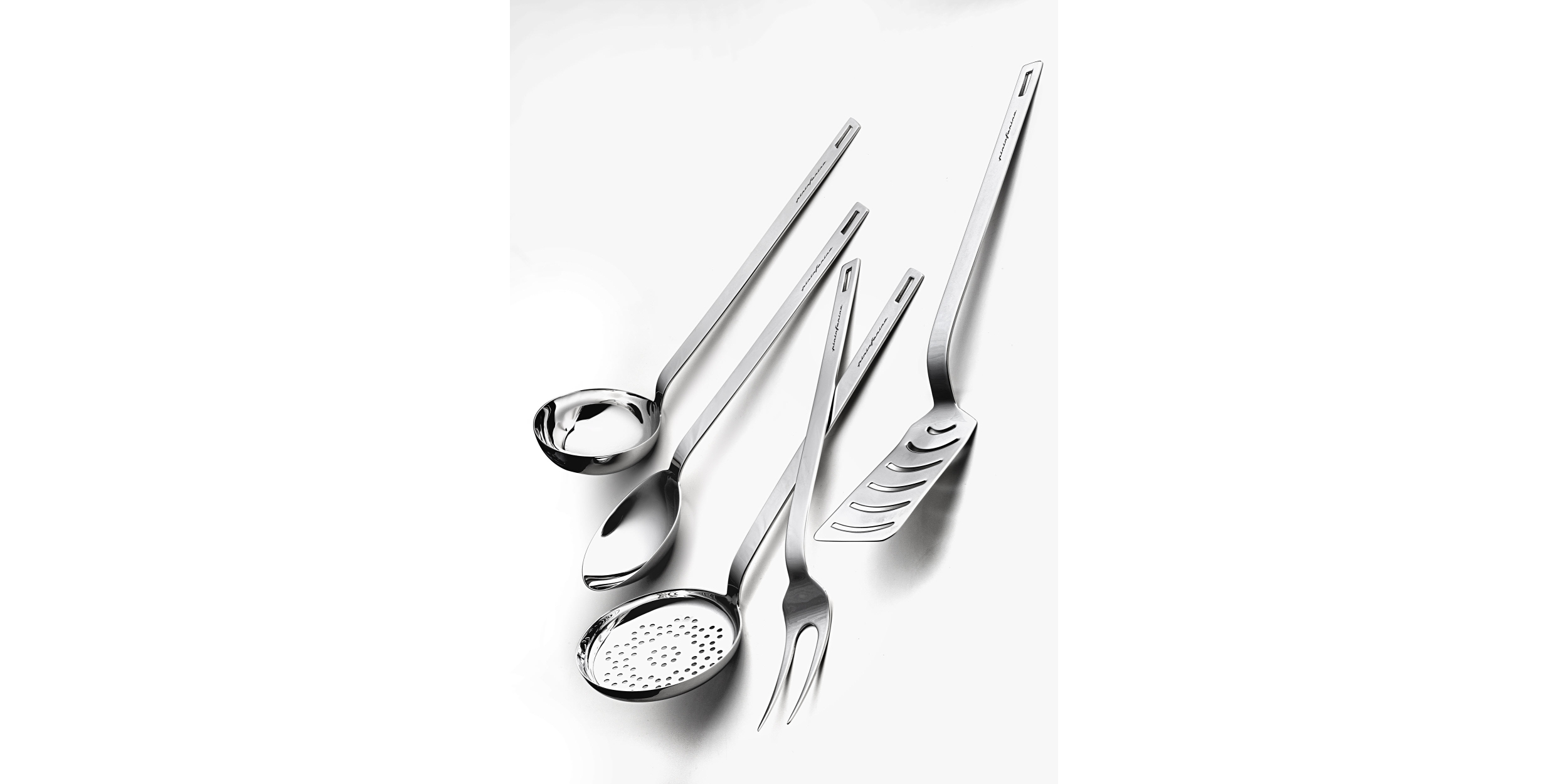 Kitchen set 5pcs with loop STILE - Stile by Pininfarina - Cookware