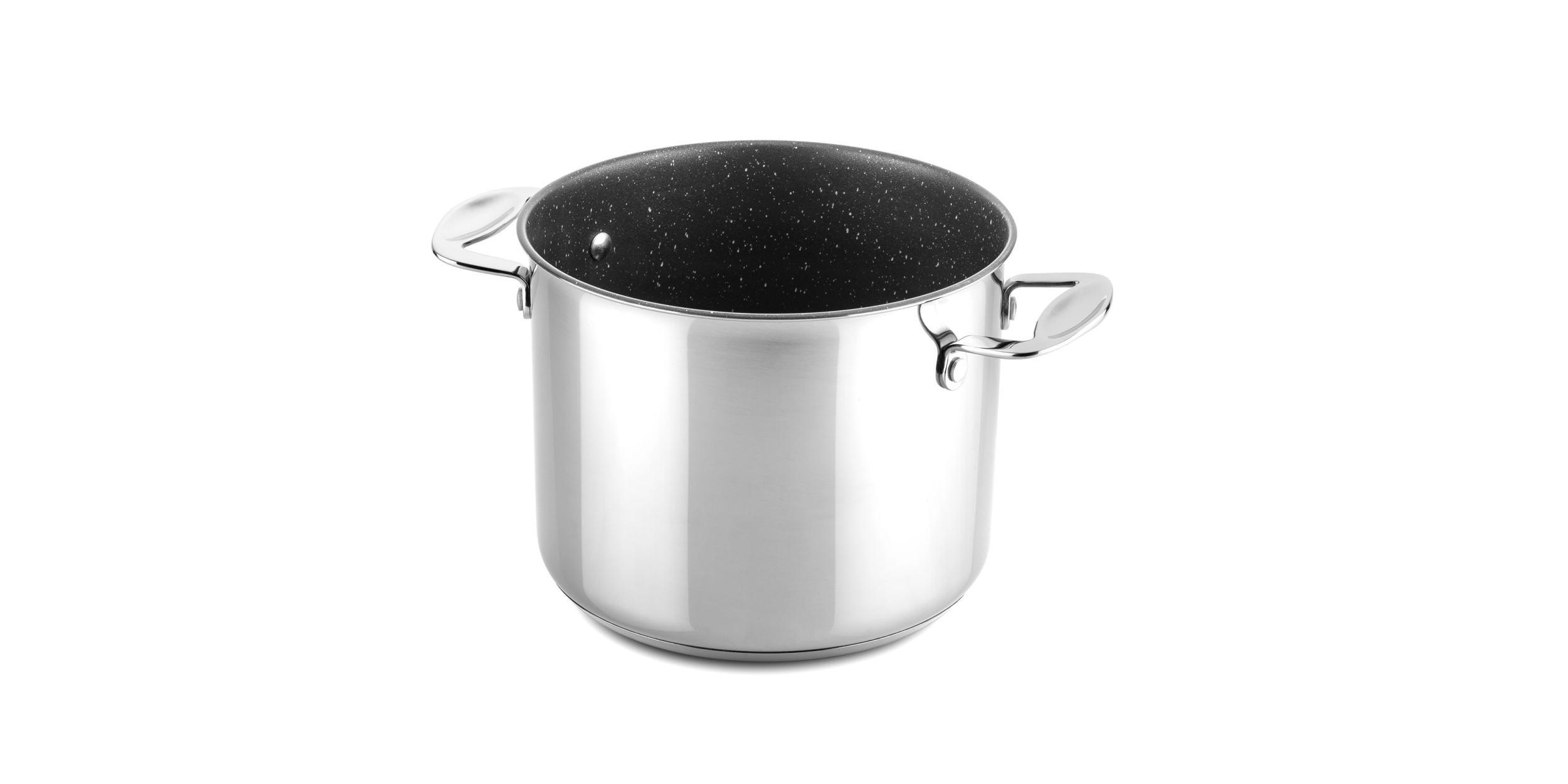 Deep pot 22 cm Glamour Stone Stainless Steel - Glamour Stone - Cookware